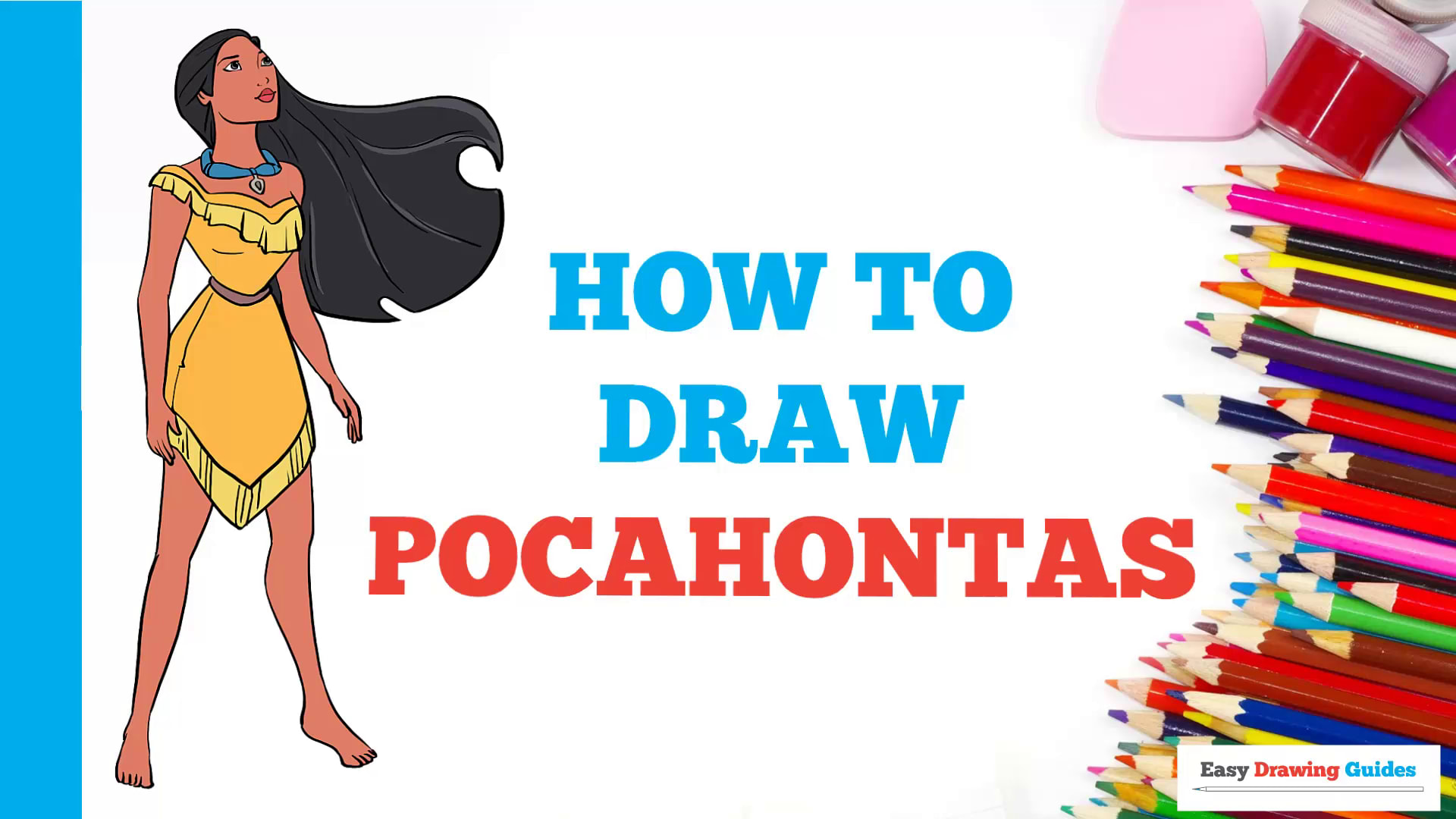 pocahontas drawing tutorial