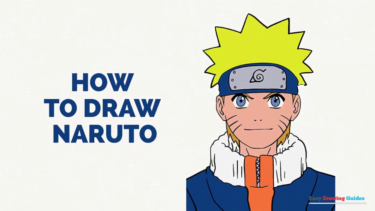 how to draw draw naruto