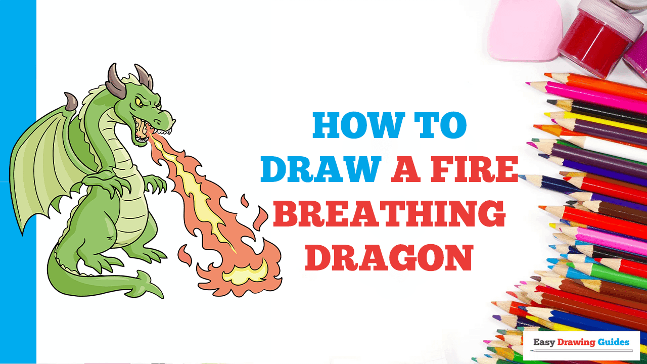 how to draw fire from a dragon