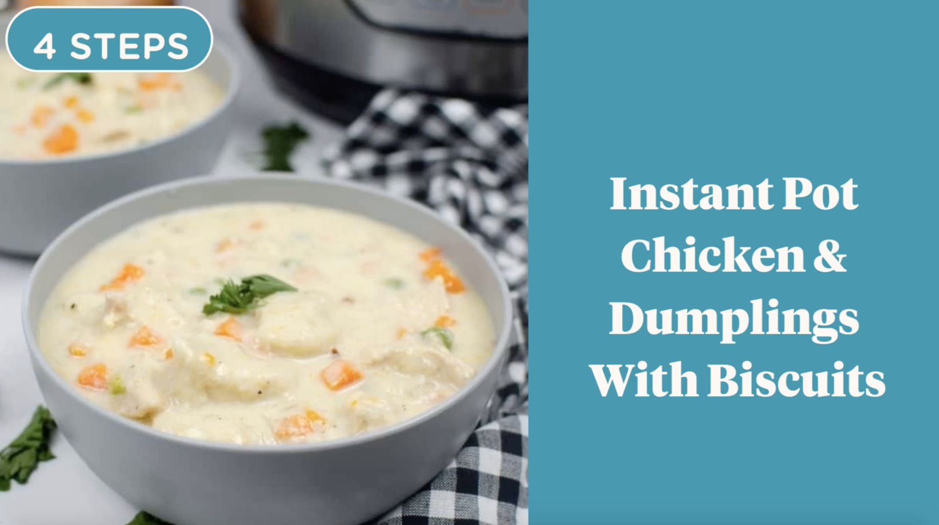 how to cook biscuit dumplings in instant pot