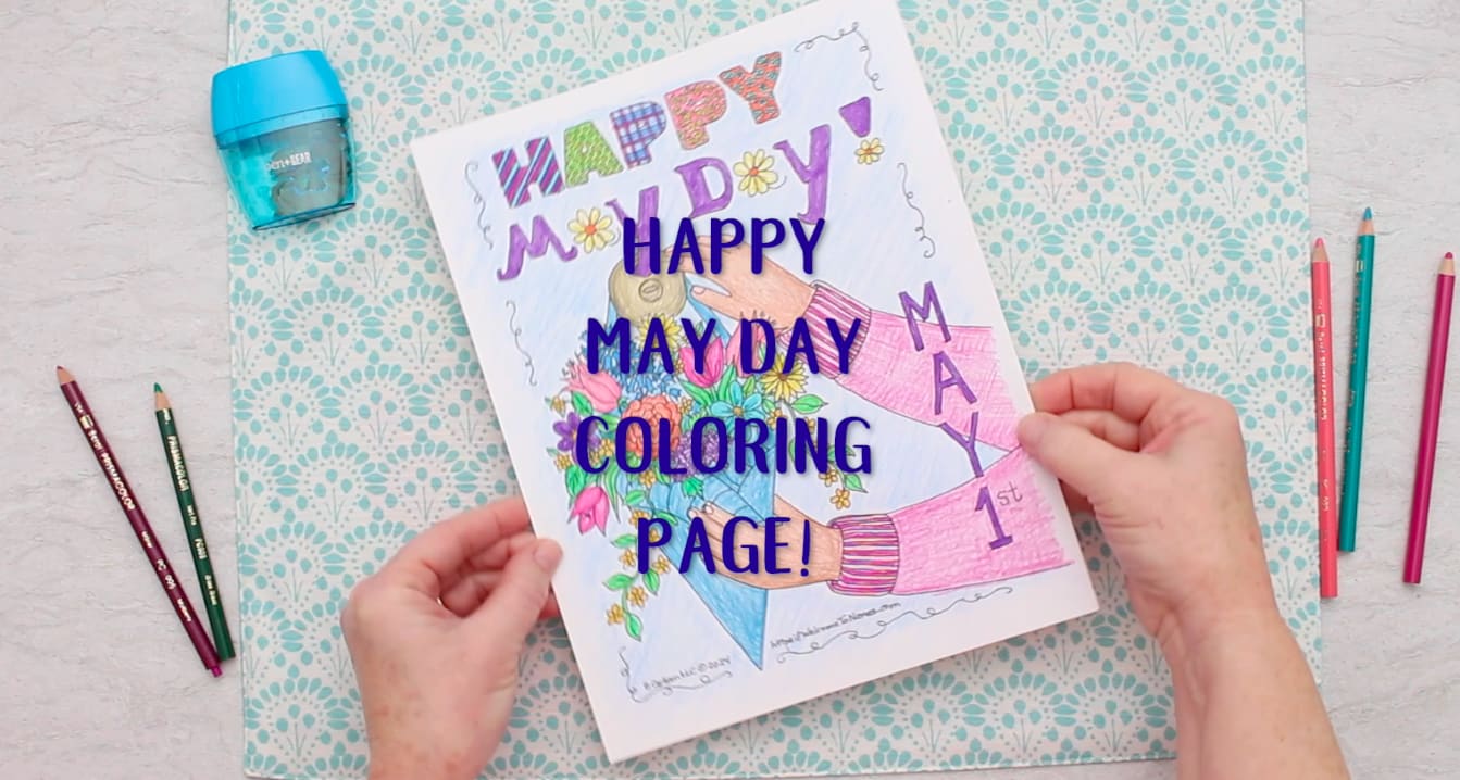free mayday coloring pages