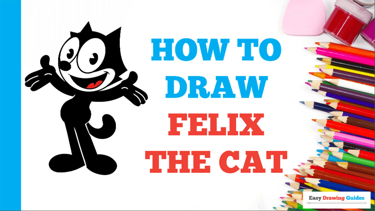 how to draw a cat by writing cat