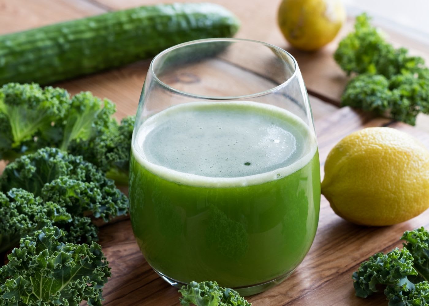 how to make kale juice at home