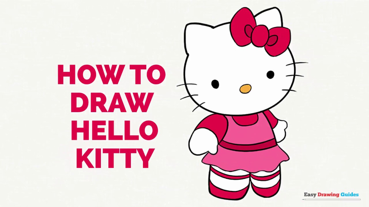 hello kitty dessiner