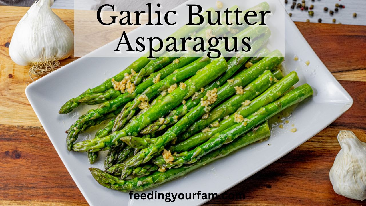 how to cook asparagus garlic butter