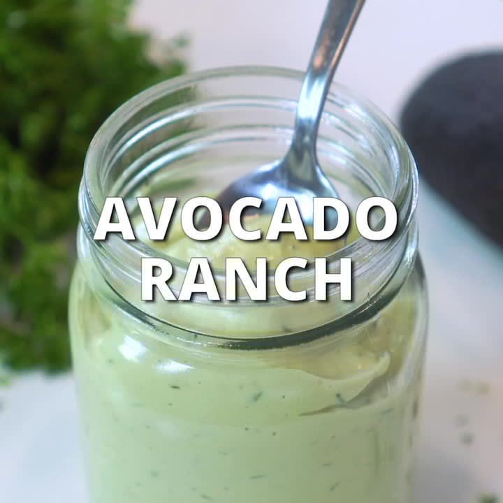 how to make keto avocado ranch dressing