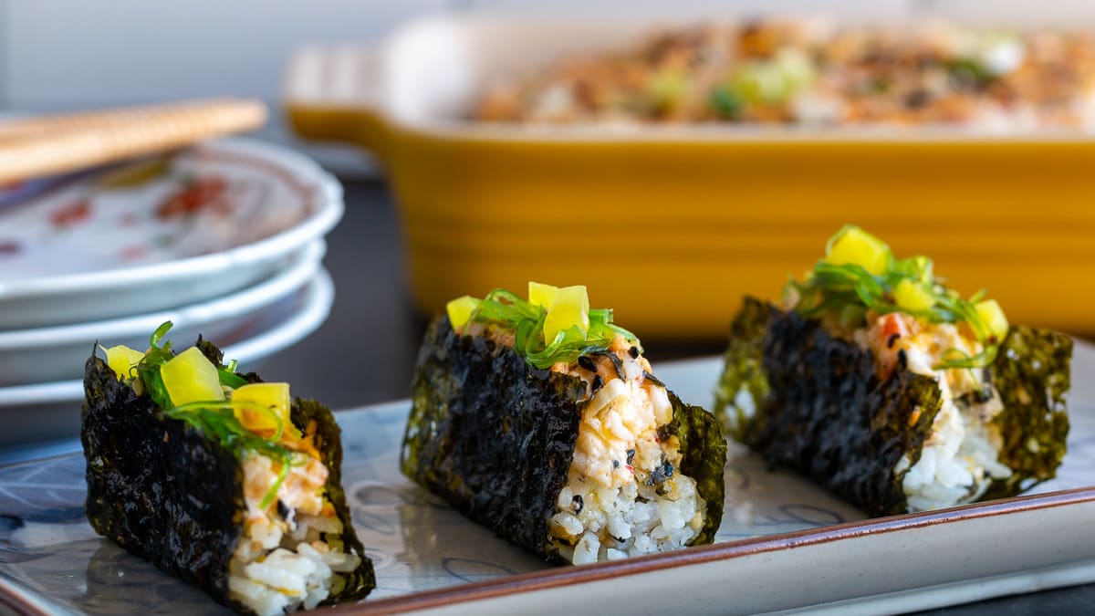 how to cook crab for sushi