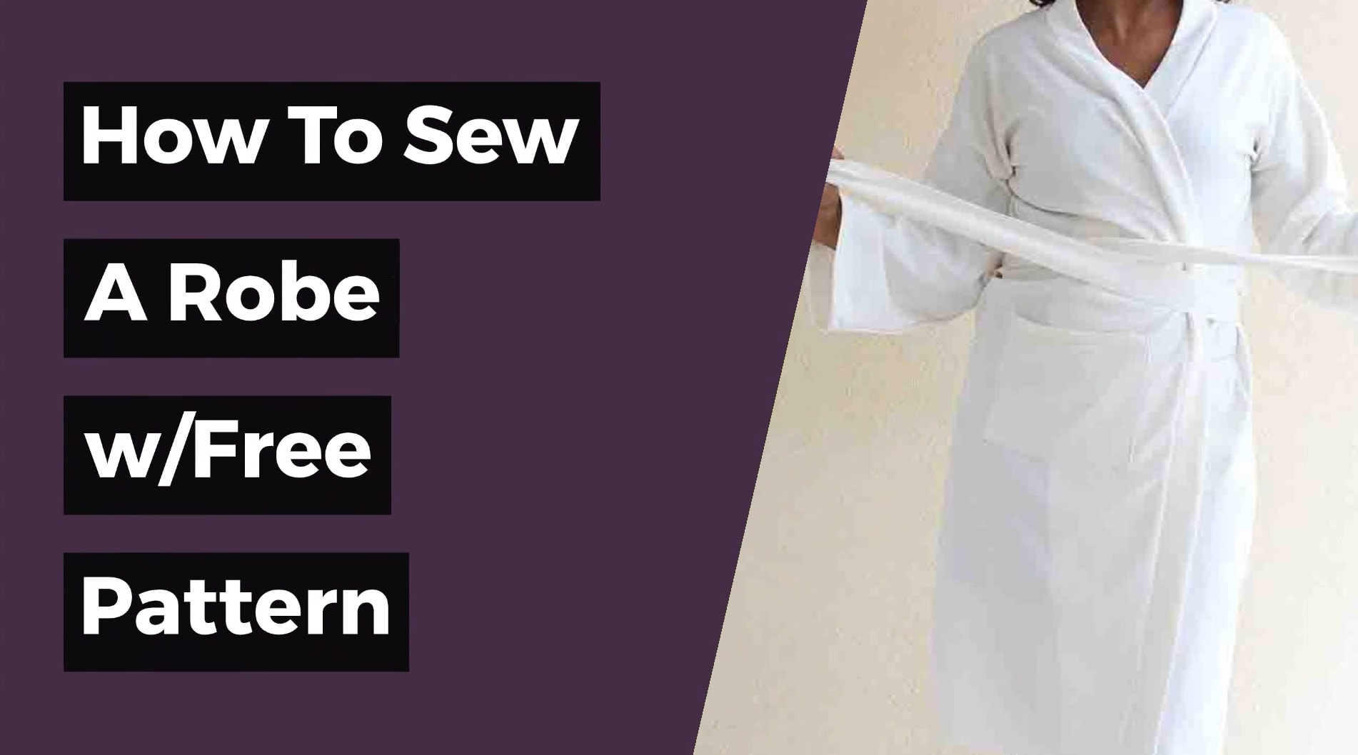 bathrobe pattern free