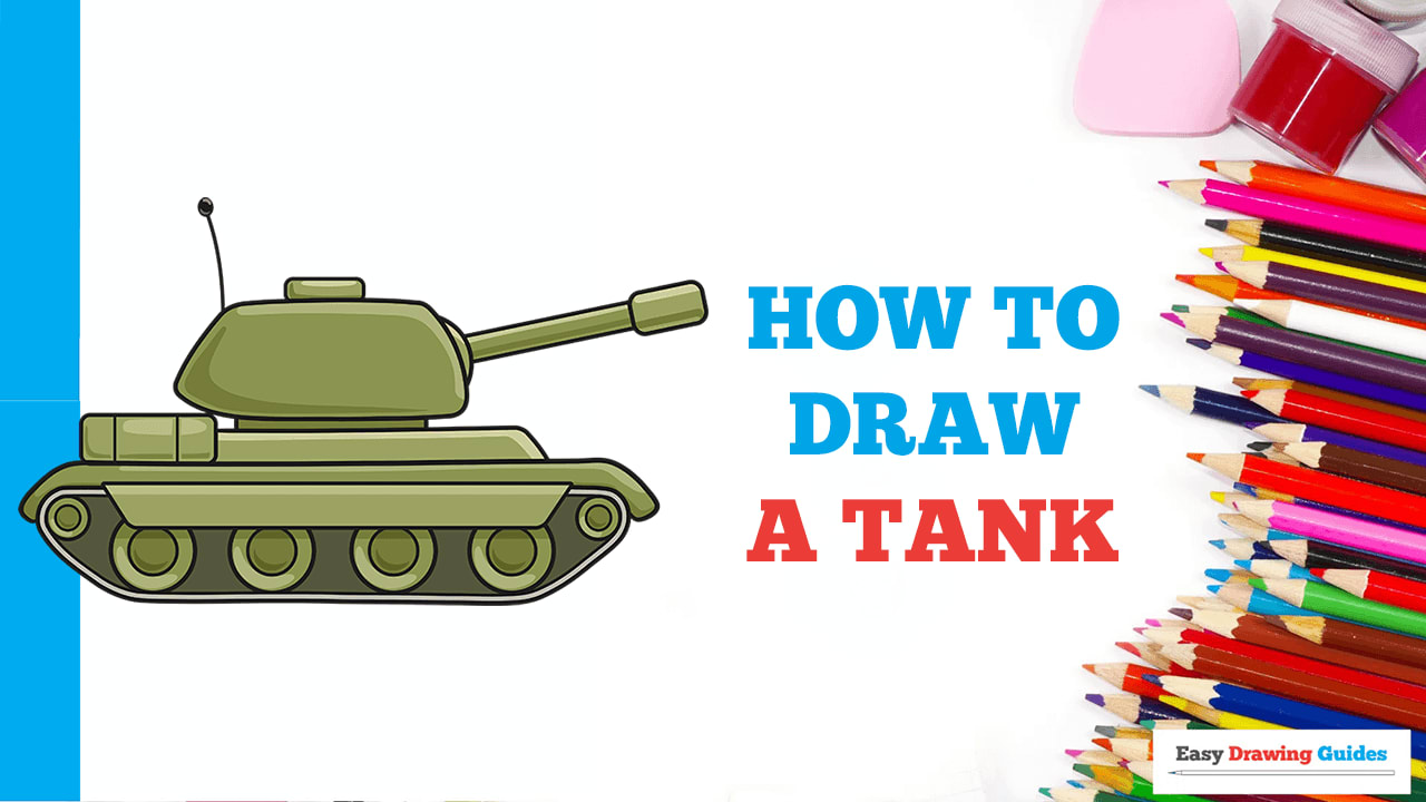 how to draw tank