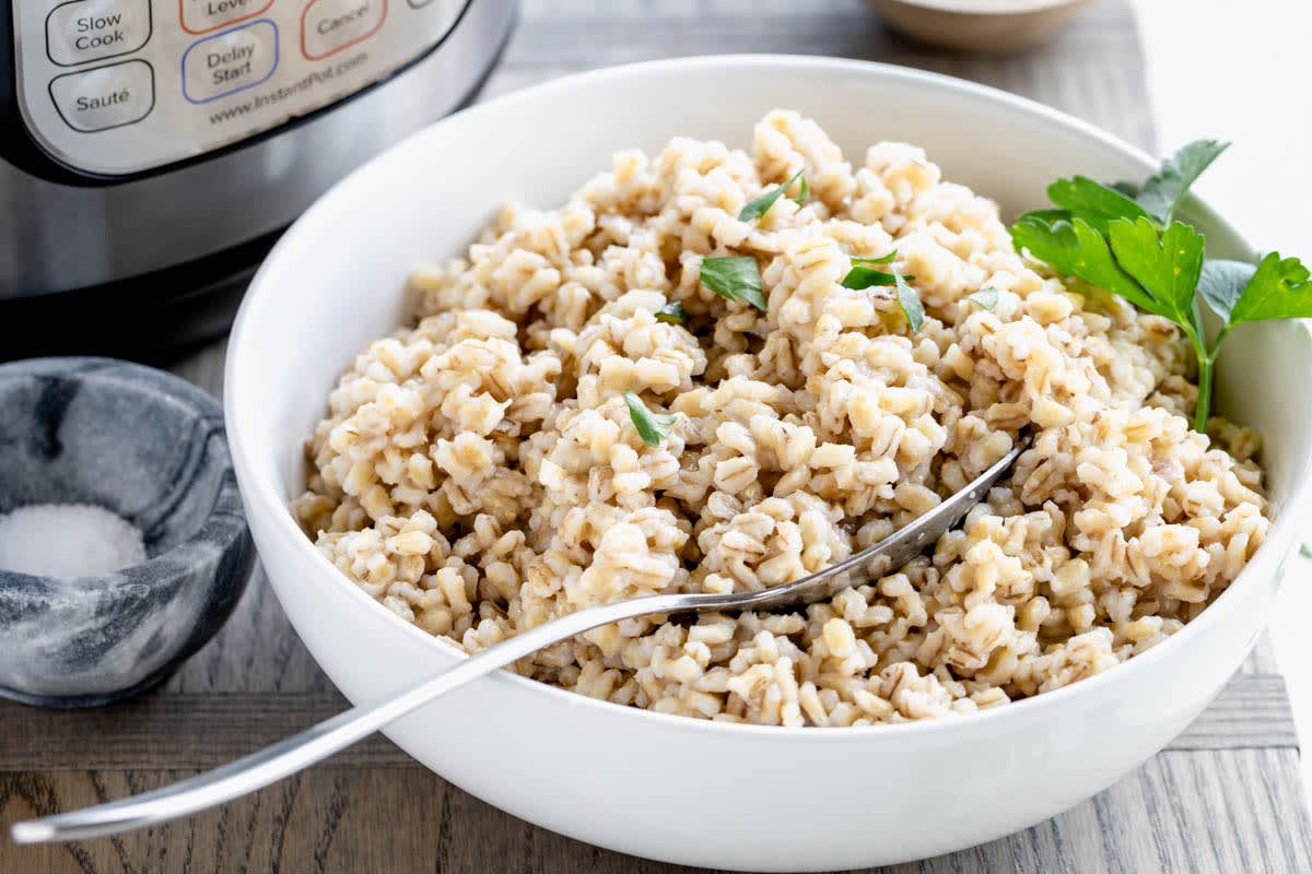 cook barley in instant pot