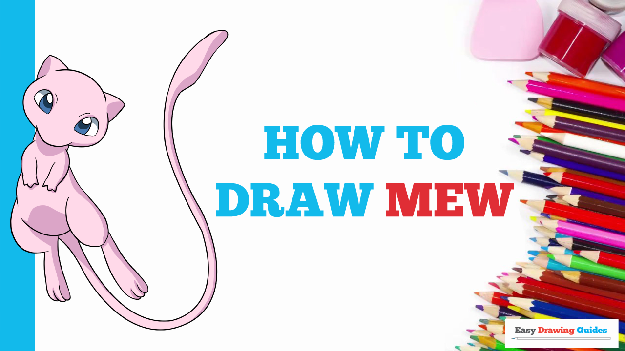 mew drawing tutorial