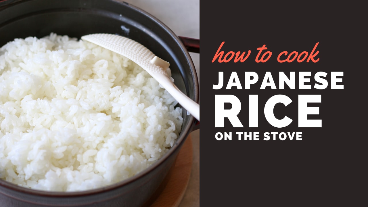 how to cook japanese rice in pan