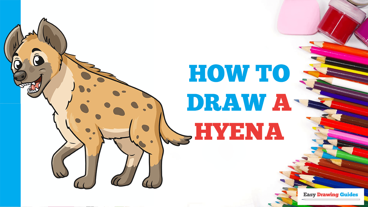 hyena drawing