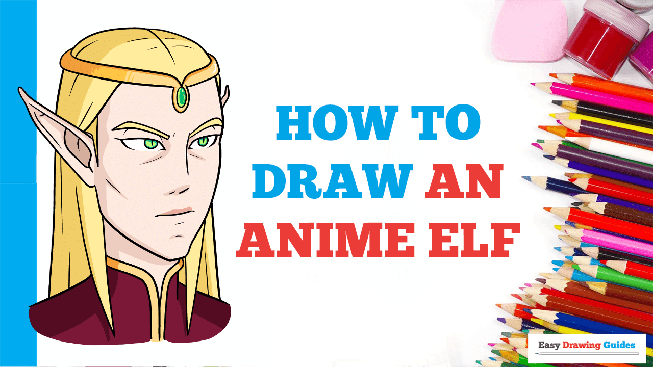 how to draw elves ears