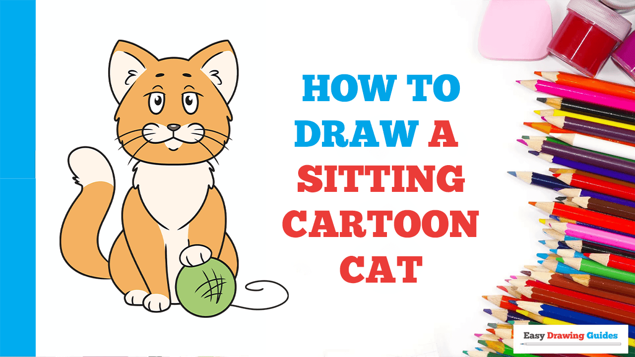 how to draw a cat not cartoon