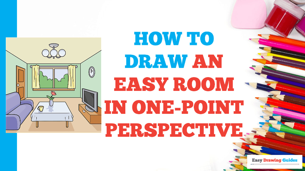 how to draw study room