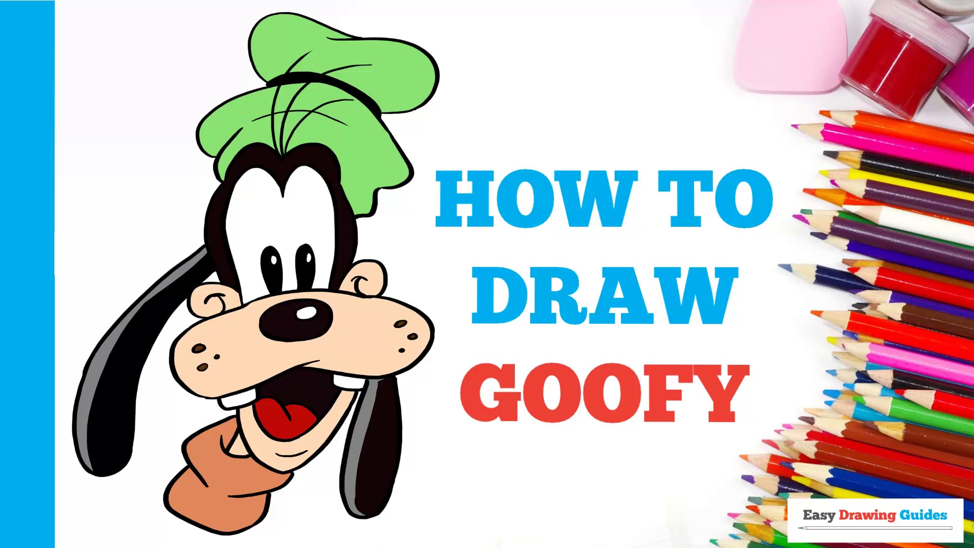 how to draw goofy
