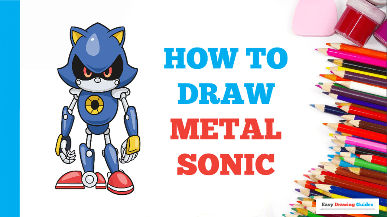 how to draw a metal