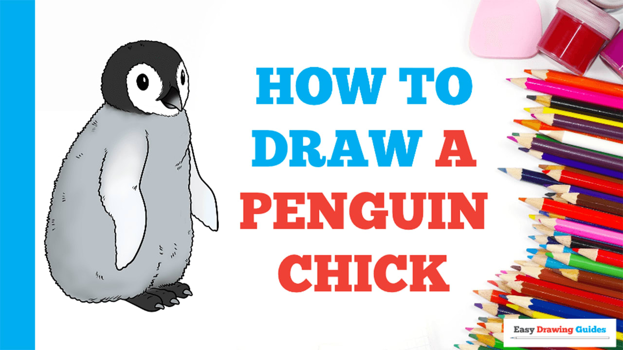 easy draw chick