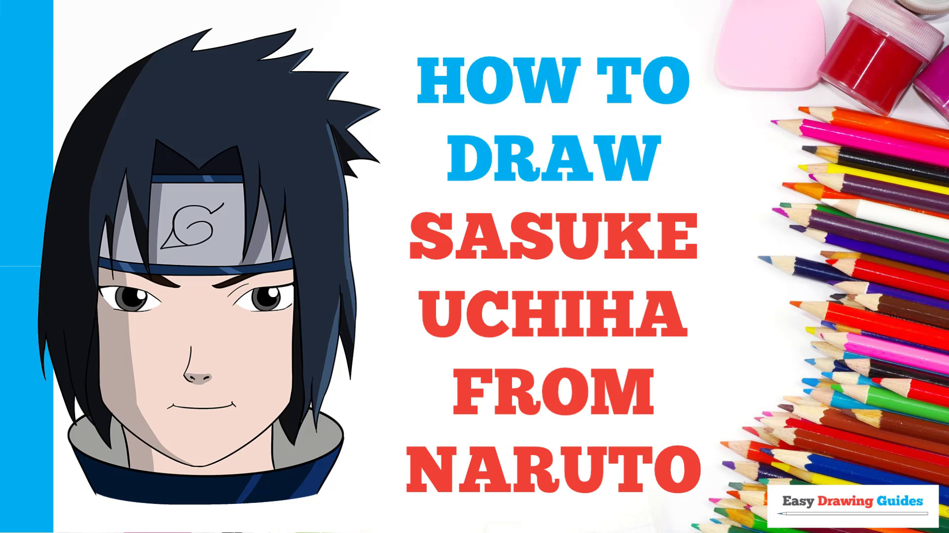 how to draw hair naruto