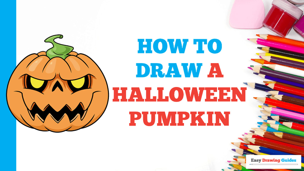how to draw a scary pumpkin mouth