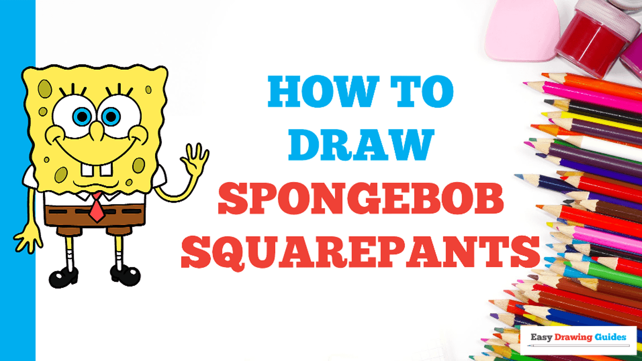 how to draw spongebob characters