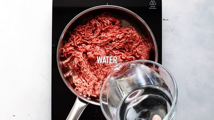 how to make ground beef less watery