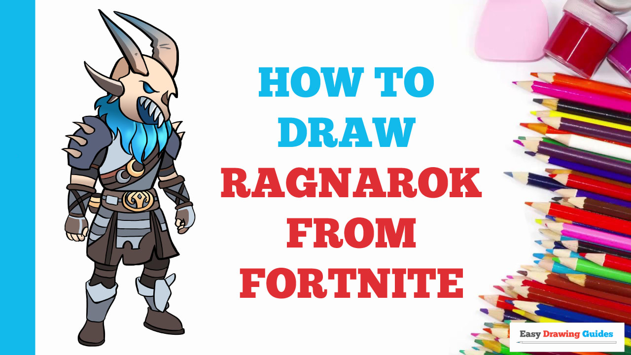 how to draw fortnite ragnarok fully upgraded