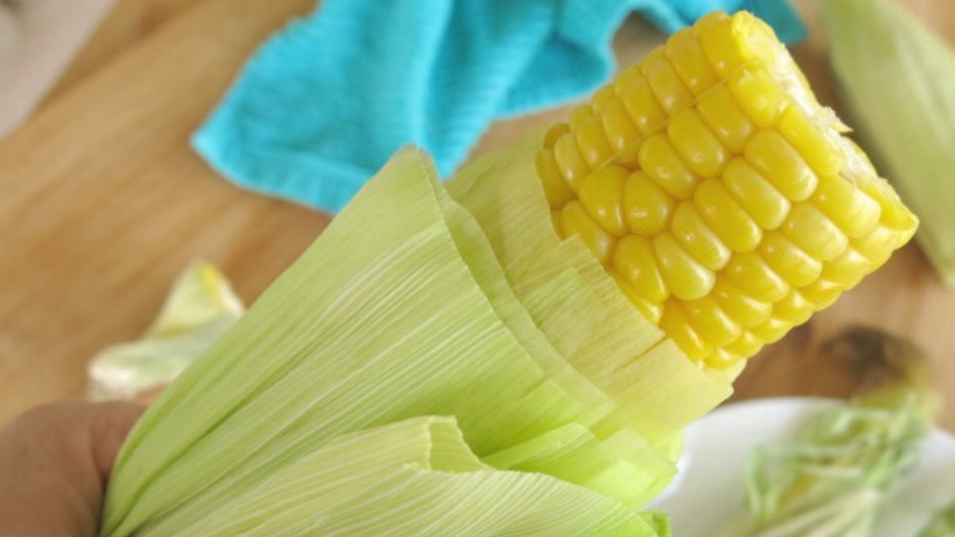 how to cook corn not in the husk