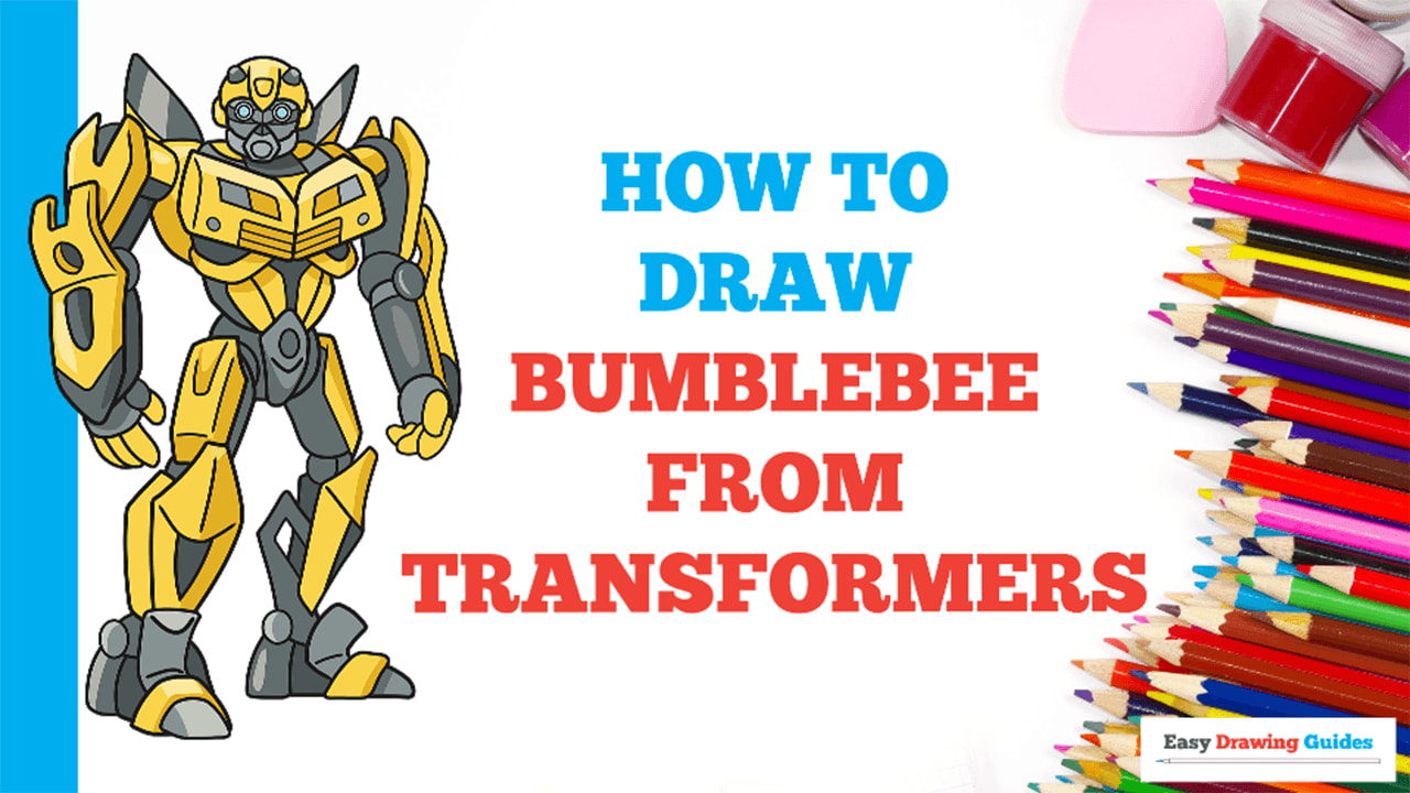 how to draw bumblebee car