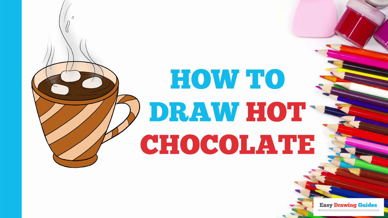 hot cocoa drawing tutorial