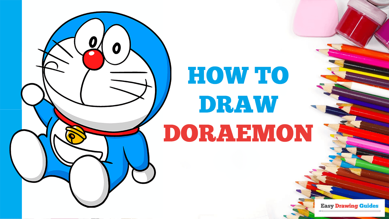 how to draw doraemon on computer