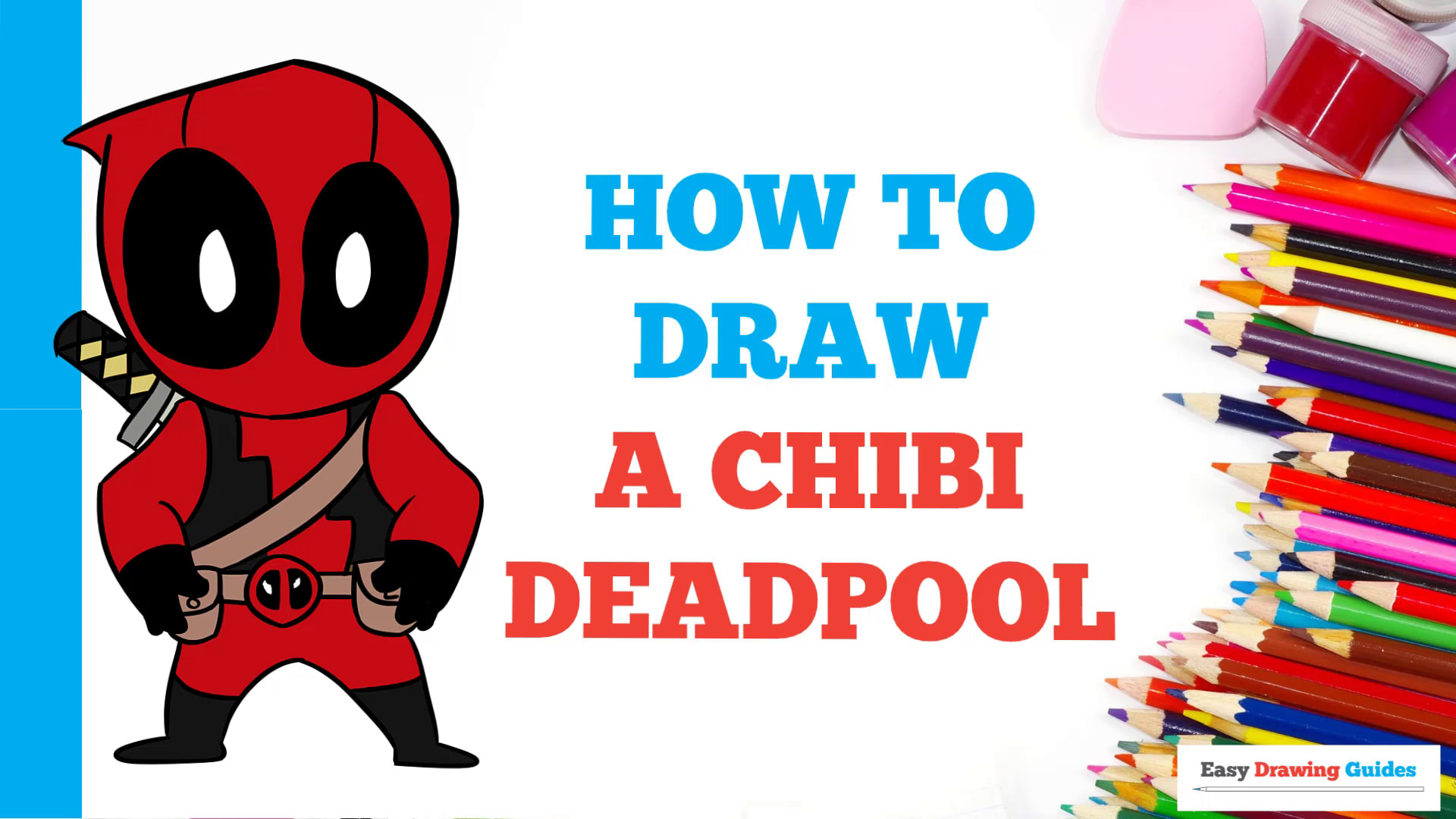 how to draw baby deadpool