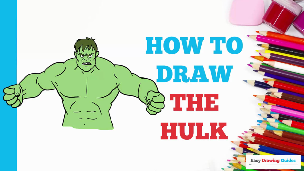 mini hulk drawing