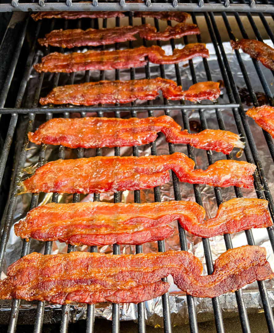 how to cook bacon on a traeger