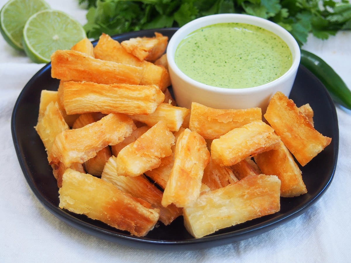 how to make manioc fries