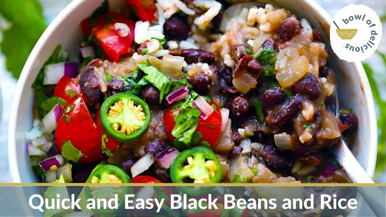 how to cook black beans vegan