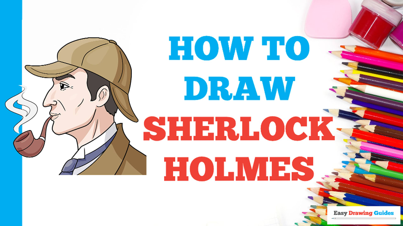 draw sherlock holmes