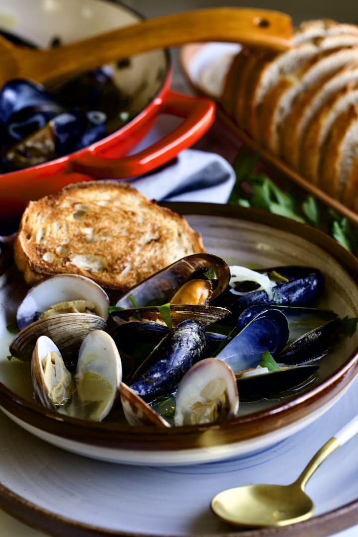 how to cook mussels from grocery store