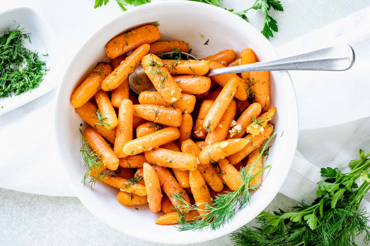 how to cook baby carrots in the microwave