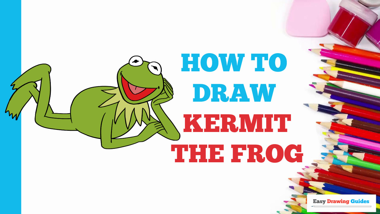 how to draw kermits mouth