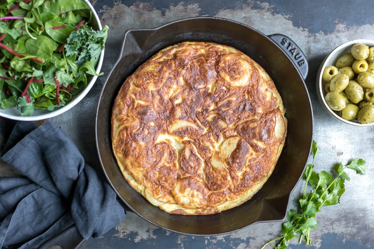 how to cook spanish omelette video