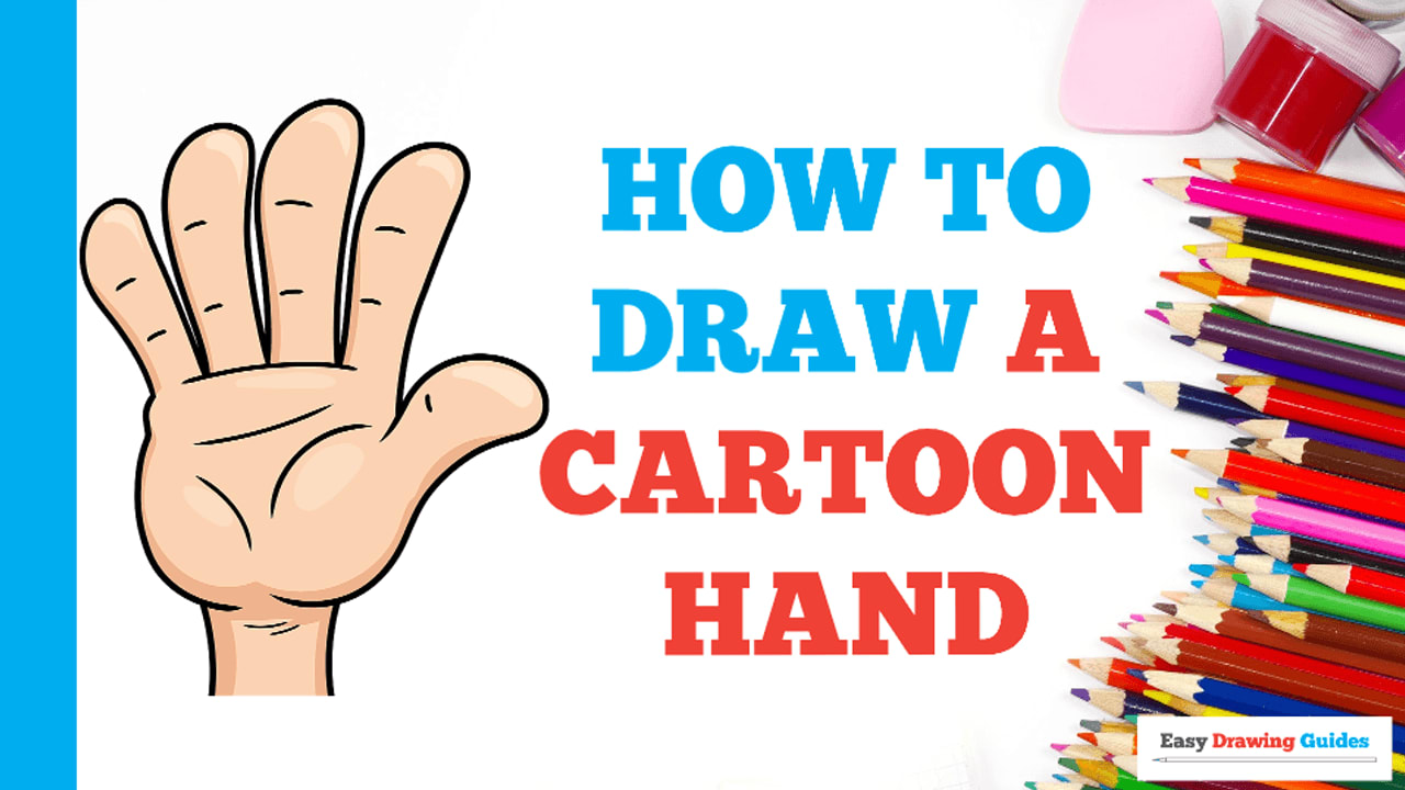 how to draw hands easy cartoon