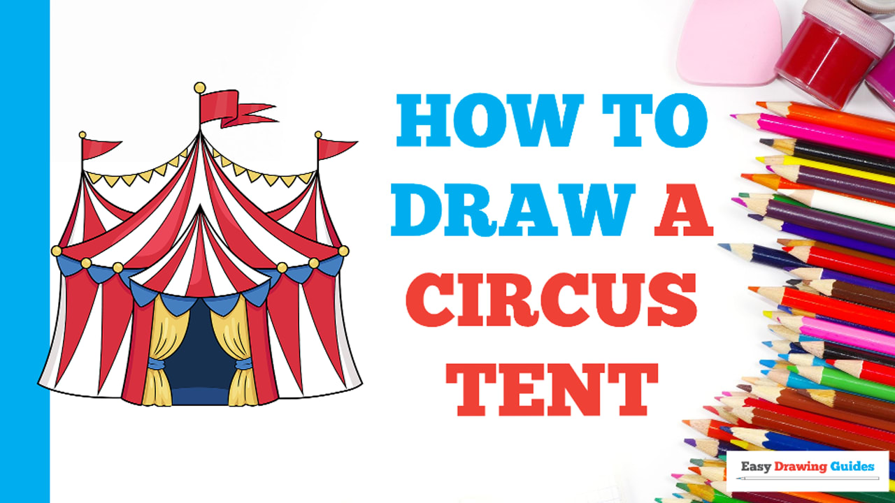 easy circus drawing