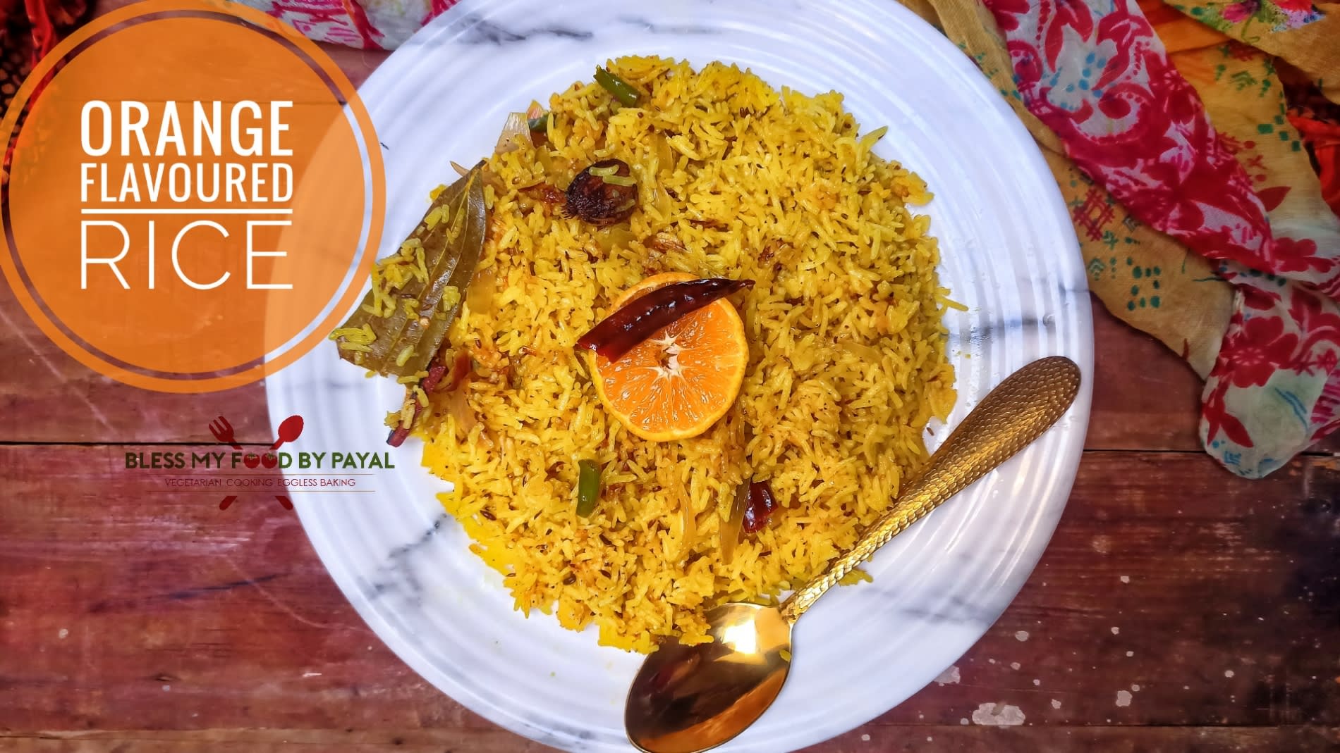 how to make indian orange rice