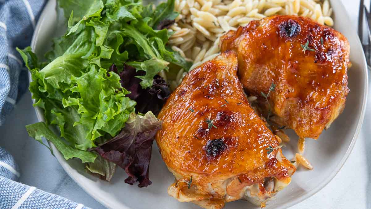 how to boil chicken thighs