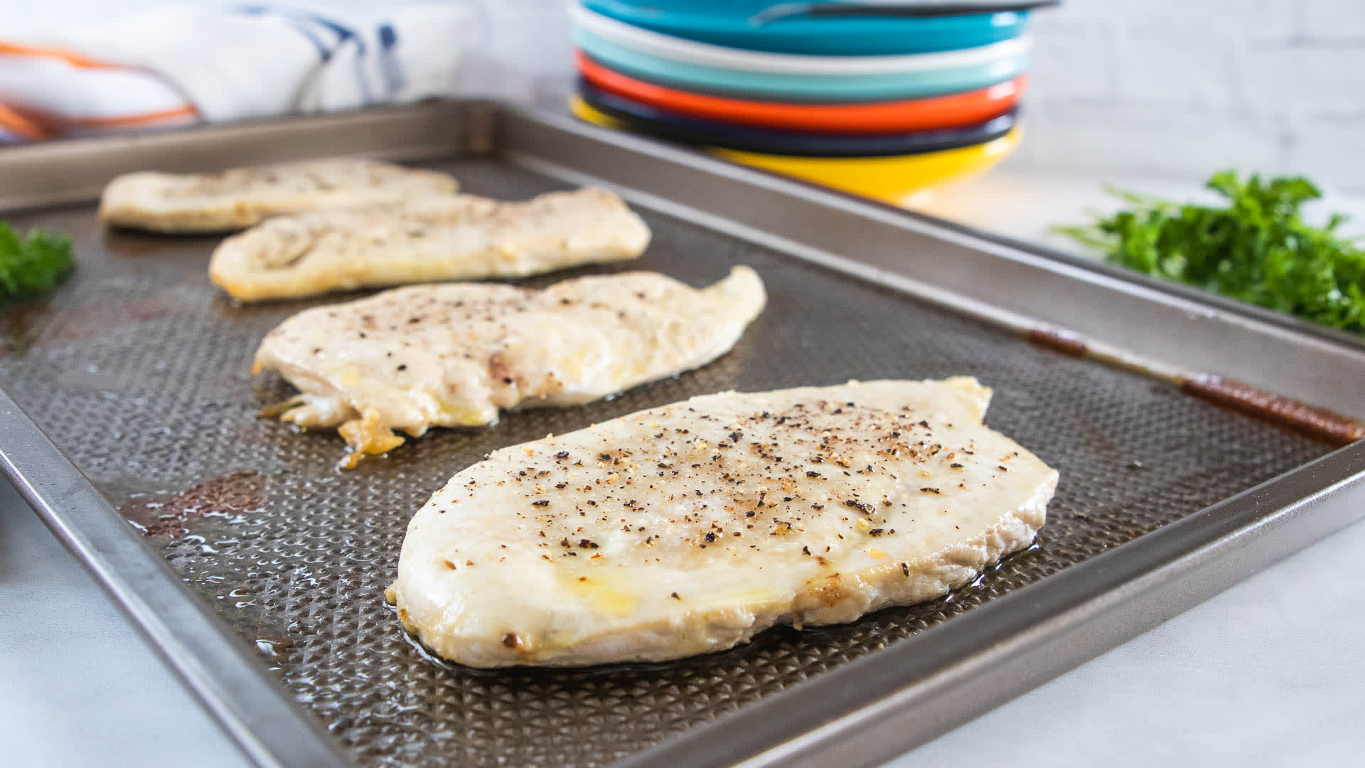 how to cook chicken breast thin sliced