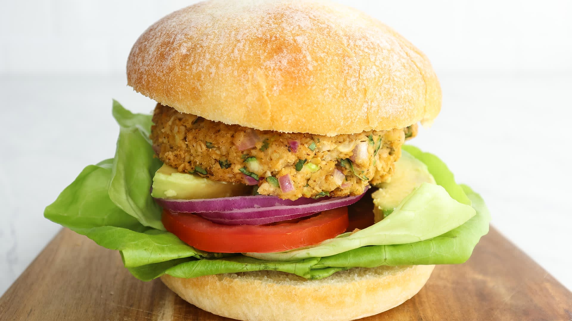 how to make chickpeas veggie burgers