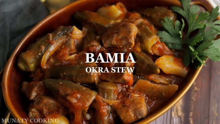 how to cook okra middle eastern style