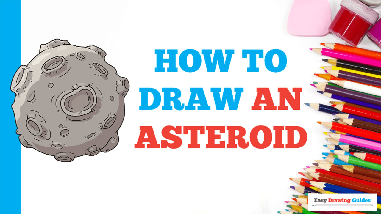 asteroid drawing